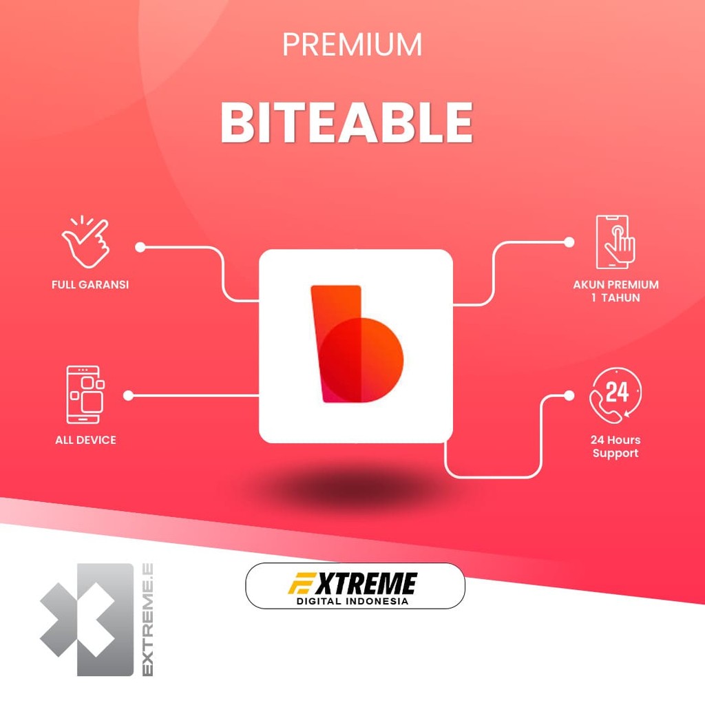 Jual Akun Biteable Premium 1 Tahun Garansi Full | Shopee Indonesia