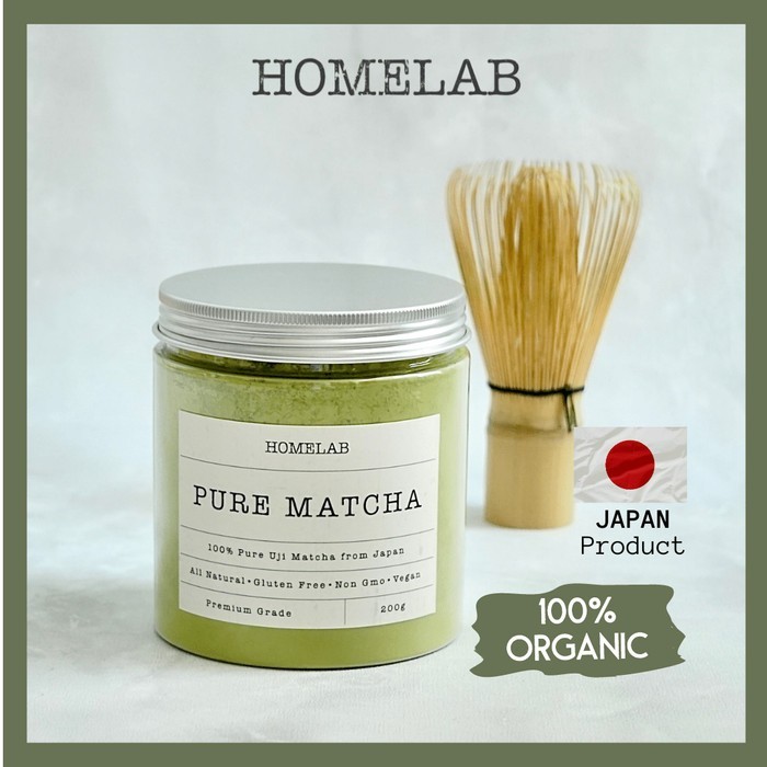 Jual 100% Pure Uji Matcha Japan - Bubuk Matcha Premium Grade - 200G ...