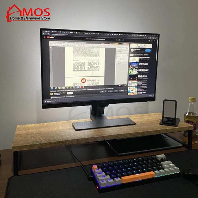 Jual Monitor Stand / monitor desk / meja monitor / tatakan monitor ...