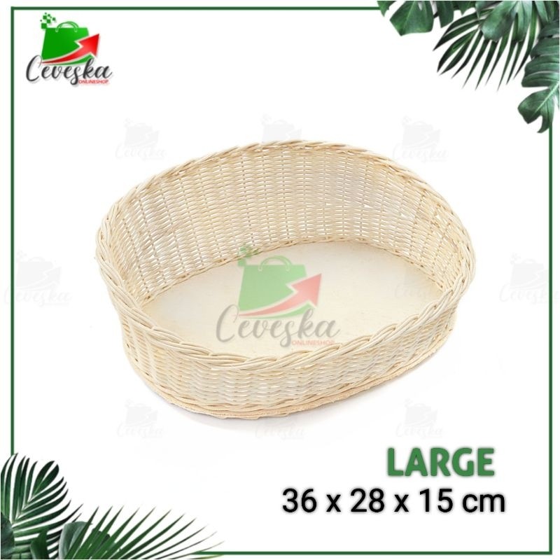 Jual Keranjang Parcel Rotan Sandar Besar Hampers Seserahan Hantaran ...