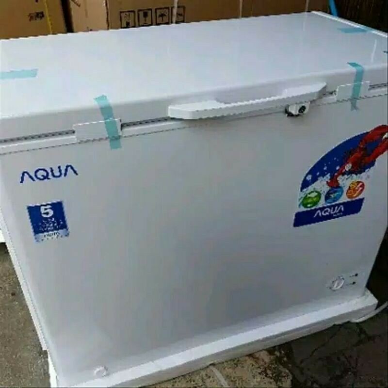 Jual Chest Freezer AQUA AQF 200W AQF 200GC Kapasitas 200L Shopee Indonesia