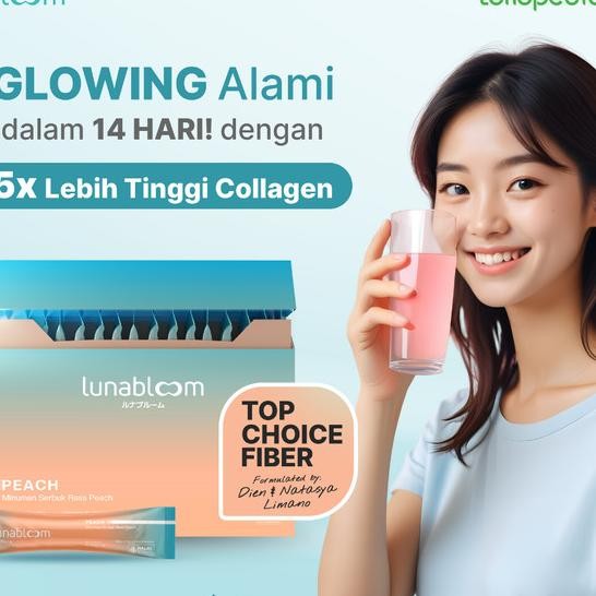 Jual Bloom 14-Day Wellness Pa Fiber Drink Collagen (Isi 16 Sachet ...