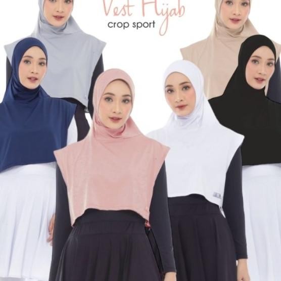 Jual Airfit - Hijab Rompi Instan Kerudung Olahraga Wanita Jilbab Sport ...