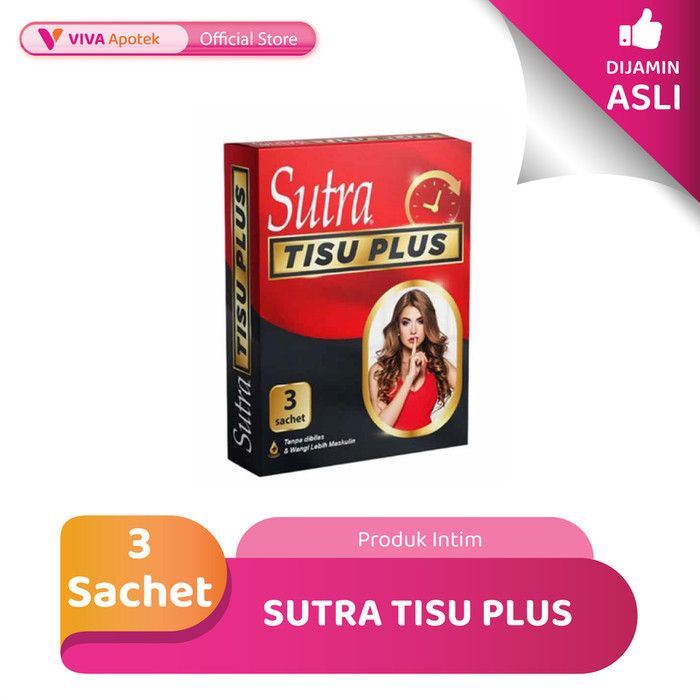 Jual Sutra Tisu Plus Memperpanjang Durasi Saat Bercinta (3 Sachet ...