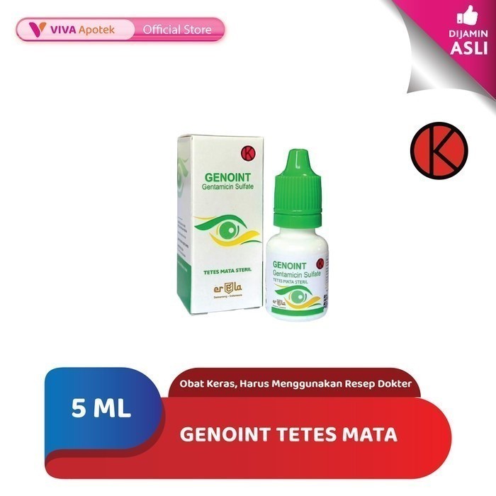 Jual Genoint Tetes Mata (5 ml) | Shopee Indonesia