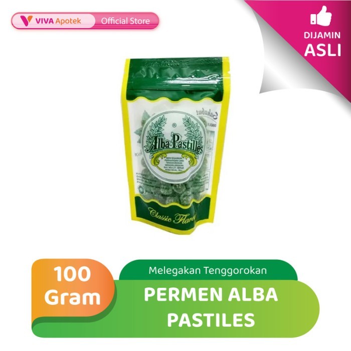 Jual Permen Alba Pastiles Melegakan Tenggorokan (100 Gram) | Shopee ...