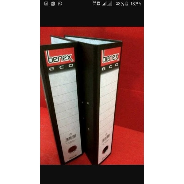 Jual Ordner Folio Benex Eco 928 - Dus = 12 Pcs | Shopee Indonesia