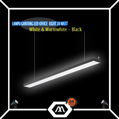 Jual Produk LAMPU GANTUNG LED OFFICE LIGHT 28 WATT / LAMPU KAP BALOK ...