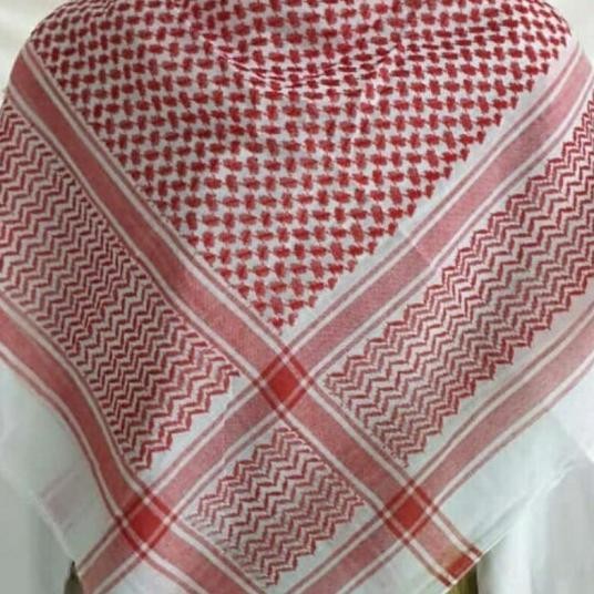 Jual Sorban Almas Arafat Merah Surban Almas Arafat Merah Putih | Shopee ...