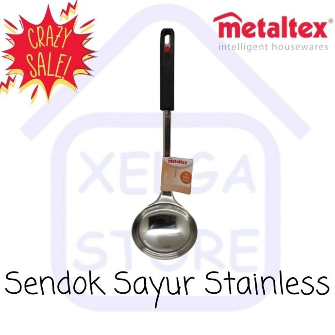 Jual Metaltex Soup Ladle Stainless 35 CM / Irus / Sendok Sayur Sop ...