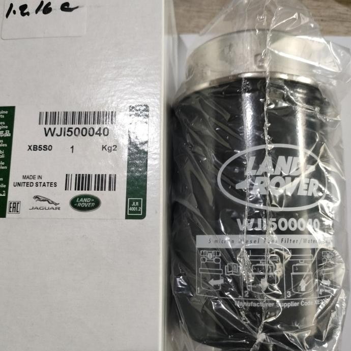 Jual Oli !! Fuel Filter Genuine Land Rover Defender Puma Wji500040 ...