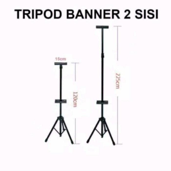 Jual Tripod Banner / Tripod Display / Tripod 2 Sisi / Tripod Poster ...