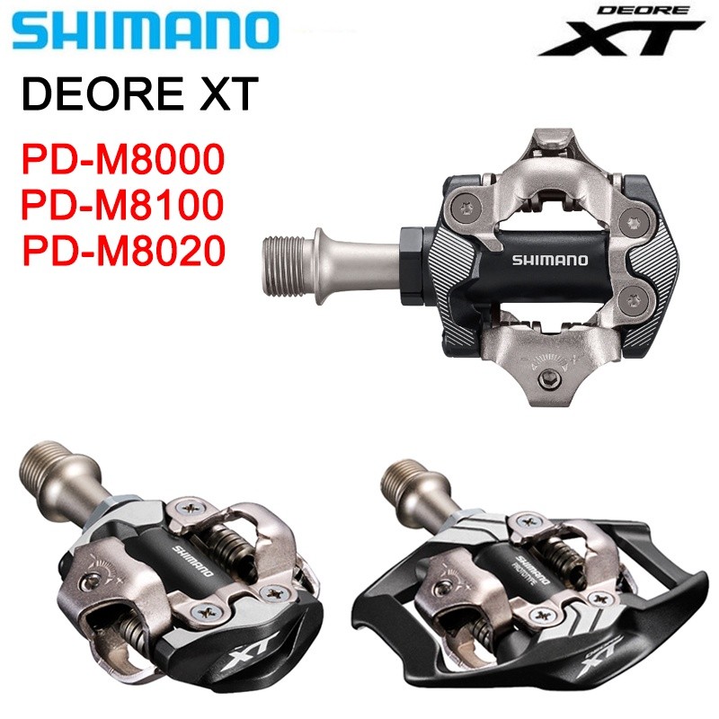 Jual Shimano New DEORE XT PD-M8000 M8100 M8020 Pedal SPD Pengunci ...