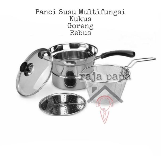 Jual Sale!! Rapa Sauce Pot Panci Susu Deep Fryer Multifungsi 3 In 1 ...