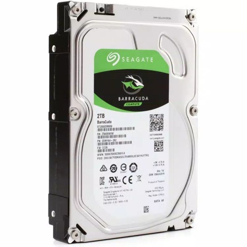 Jual Seagate Barracuda Harddisk HDD Internal PC 2TB SATA MFI RESMI ...