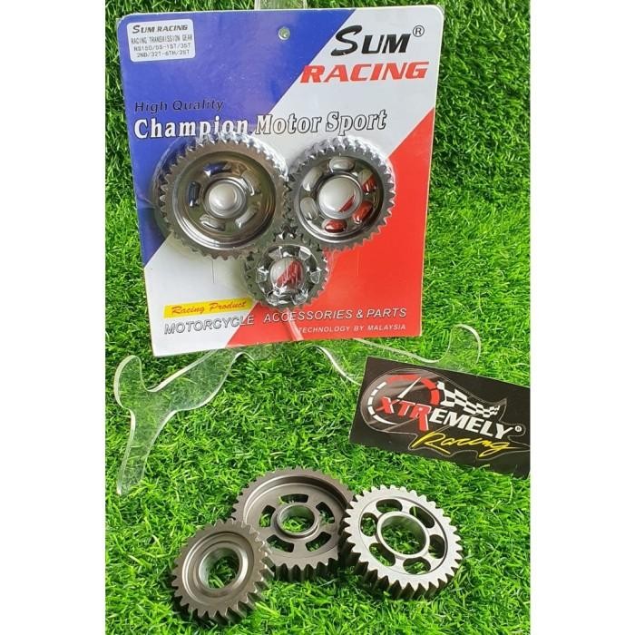 Jual GIGI RASIO GEAR BOX ENGINE HONDA SONIC 150R / SUPRA GTR SUM RACING ...