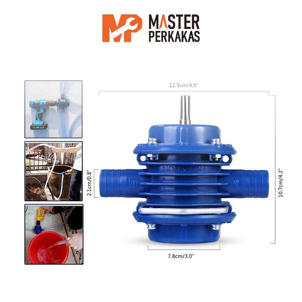 Jual Pompa Air Bor MP / Electric Drill Powered Water Pump Listrik ...