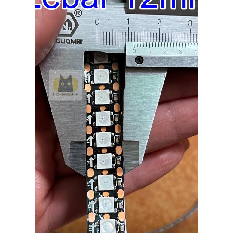 Jual Led Strip Ws2812B Ws2812 5V 1M 144 Piksel 144Smd/M Addressable ...