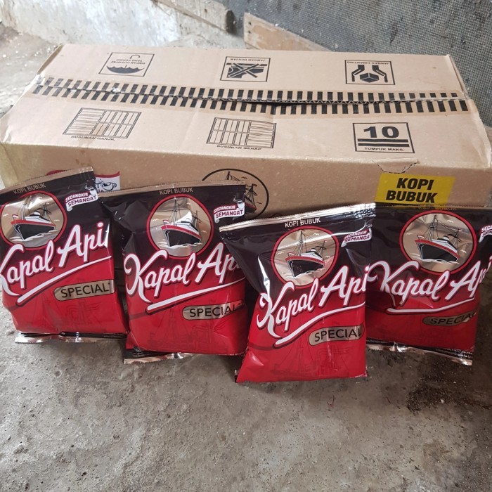 Jual Kopi Bubuk Kapal Api 165Gr. Isi 20Bks. | Shopee Indonesia