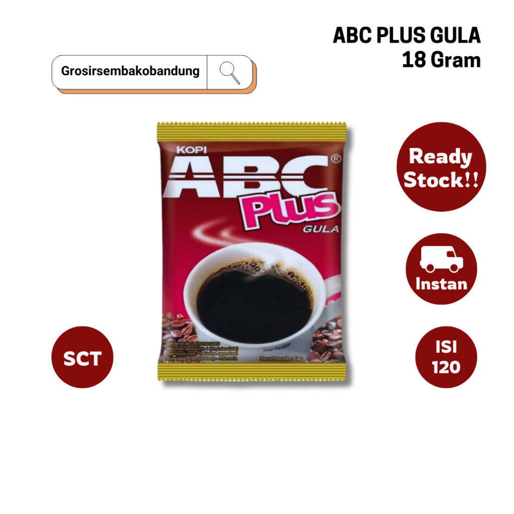 Jual ABC KOPI PLUS GULA SCT 18g - 1 Dus - Kota Bandung | Shopee Indonesia