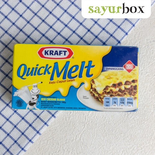 Jual Kraft Keju Quick Melt 165 gram Sayurbox | Shopee Indonesia