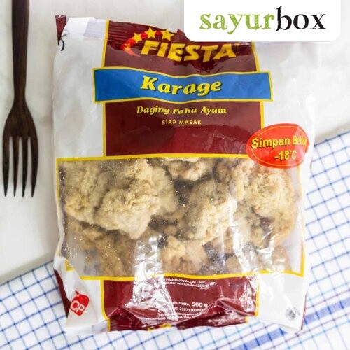 Jual Fiesta Chicken Karage 500 gram Sayurbox | Shopee Indonesia