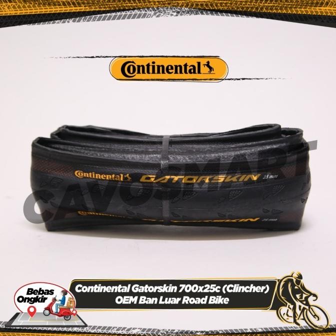 Jual Continental Gatorskin 700X25C Clincher Ban Luar Road Bike | Shopee Indonesia