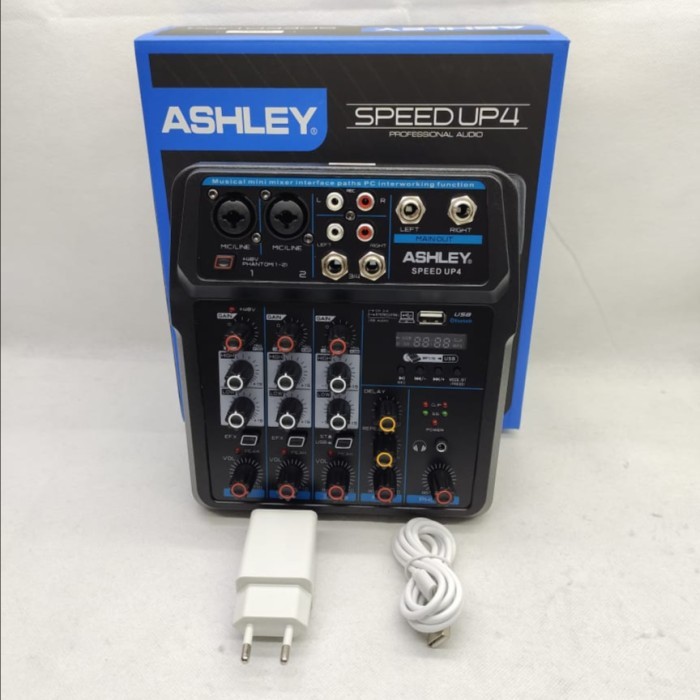 Jual Mixer Ashley Evolution4 Original USB With Soundcar | Shopee Indonesia