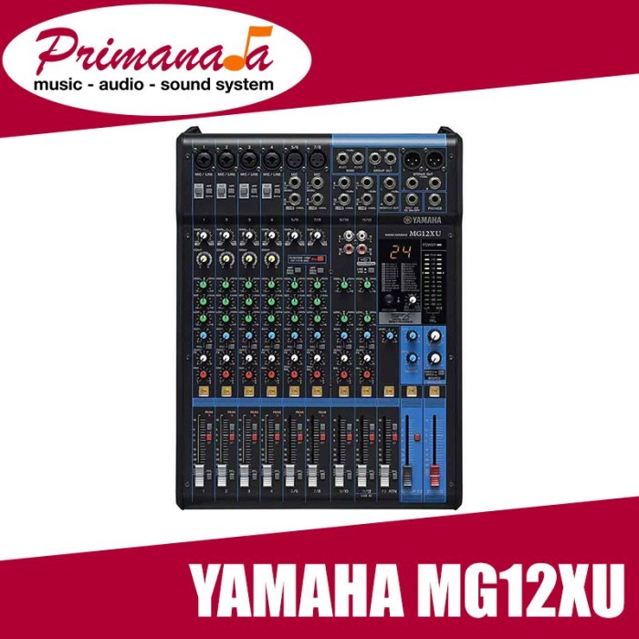 Jual Yamaha MG12XU / MG 12 XU / MG12 XU / MG 12XU Analog Mixer 12 ...