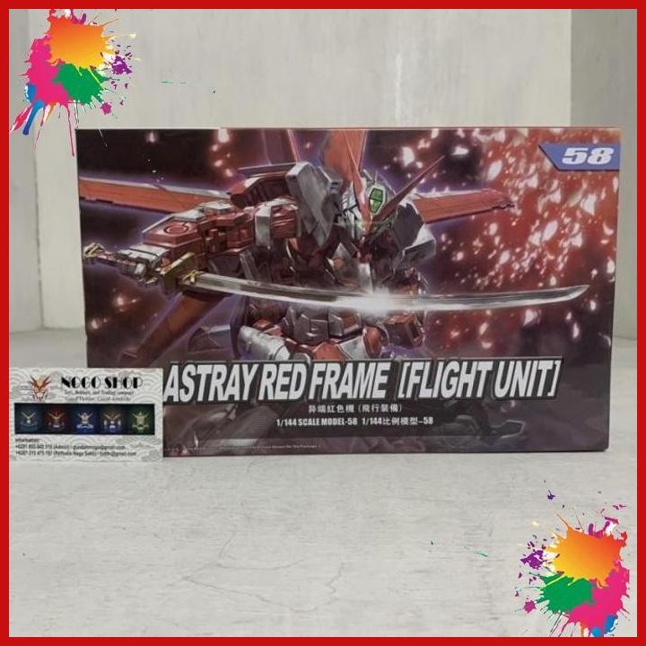 Jual (NSN) HG ASTRAY RED FRAME FLIGHT UNIT 1/144 DABAN MODEL ARF ...