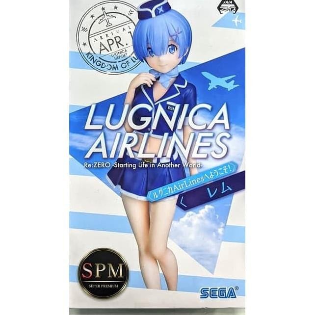 Jual SPM Rem Lugnica Airllines Ver SEGA Action Figure Re Zero | Shopee ...