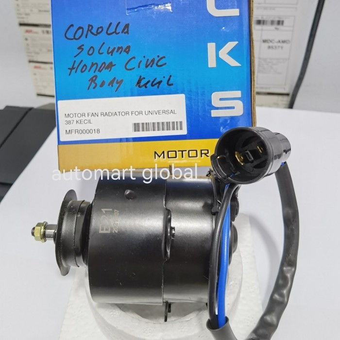 Jual motor fan radiator universal soluna Starlet Corolla Honda civic ...