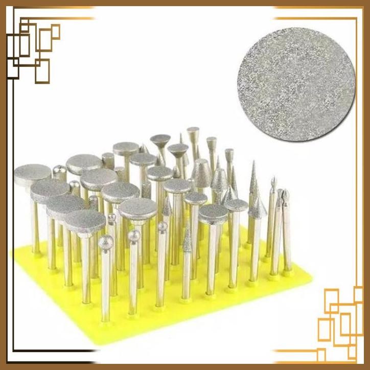 Jual [WMG] DIAMOND GRINDER Asesoris MATA MINI GRINDER 50 pcs AS 3 MM ...