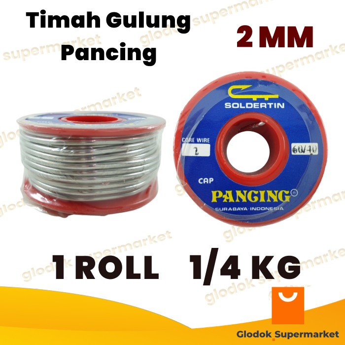 Jual Timah Solder Pancing 250 Gram 2Mm Soldertin 250Gr 2 Mm 1/4Kg Fsp | Shopee Indonesia