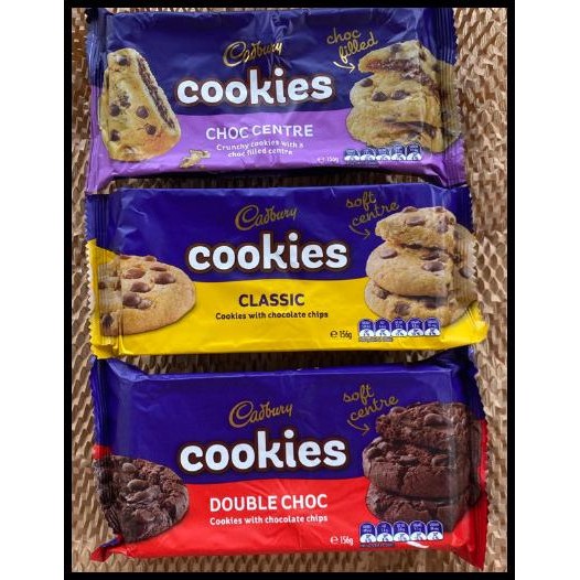 Jual Cadbury Chocolate Chips Cookies 2 Variants | Shopee Indonesia