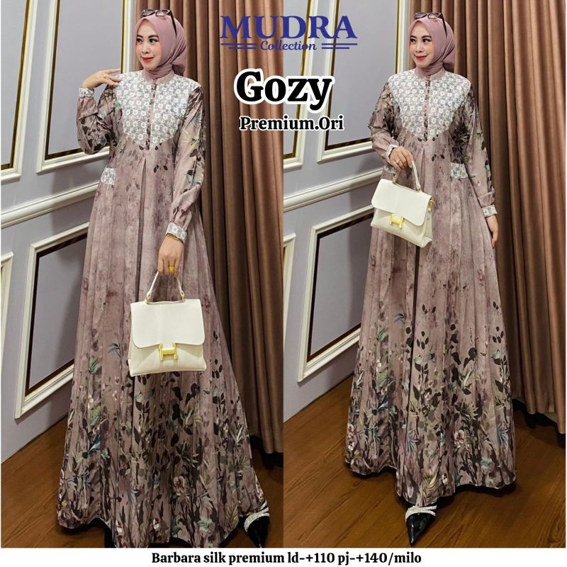 Jual MAXI DRESS GOZY BY MUDRA | Shopee Indonesia