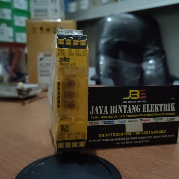 Jual SAFETY RELAY PILZ PNOZ S5 C 751105 24VDC 2N/O 2N/O T ORIGINAL ...