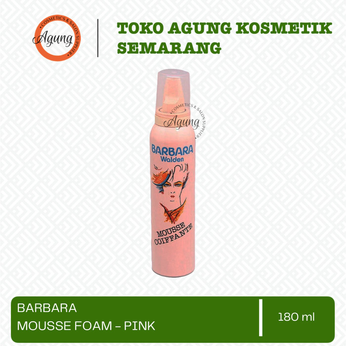 Jual PROMO SPECIAL BARBARA MOUSSE FOAM 180 ML | Shopee Indonesia