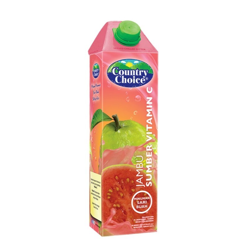 Jual Country Choice Minuman Sari Buah Guava 1 L | Shopee Indonesia