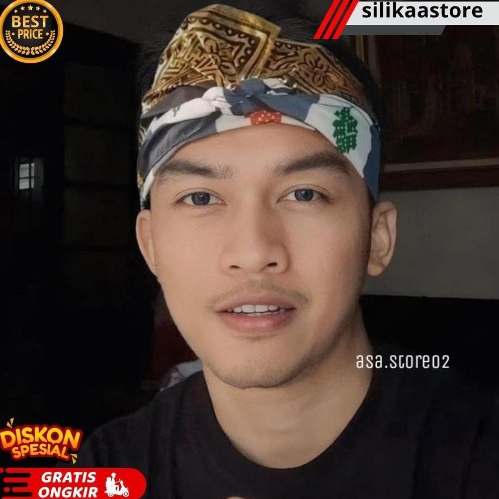 Jual Udeng Bali Tradisional Prada Topi Adat Khas Bali Ikat Kepala Khas ...