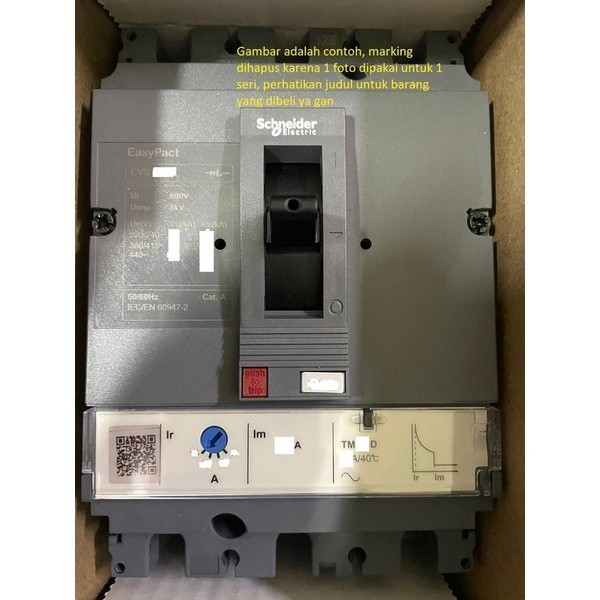 Jual SCHNEIDER MCCB CVS100N 3P 25A 50KA LV510471 | Shopee Indonesia