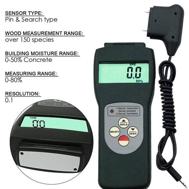 Jual Moisture Meter Mc-7825Ps Landtek Mc7825Ps Wood Concrete Soil ...