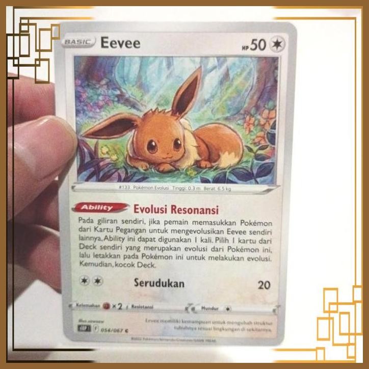 Jual [WHB] EEVEE S10P 054/067 PENYULAP RUANG POKEMON TCG INDONESIA | Shopee Indonesia