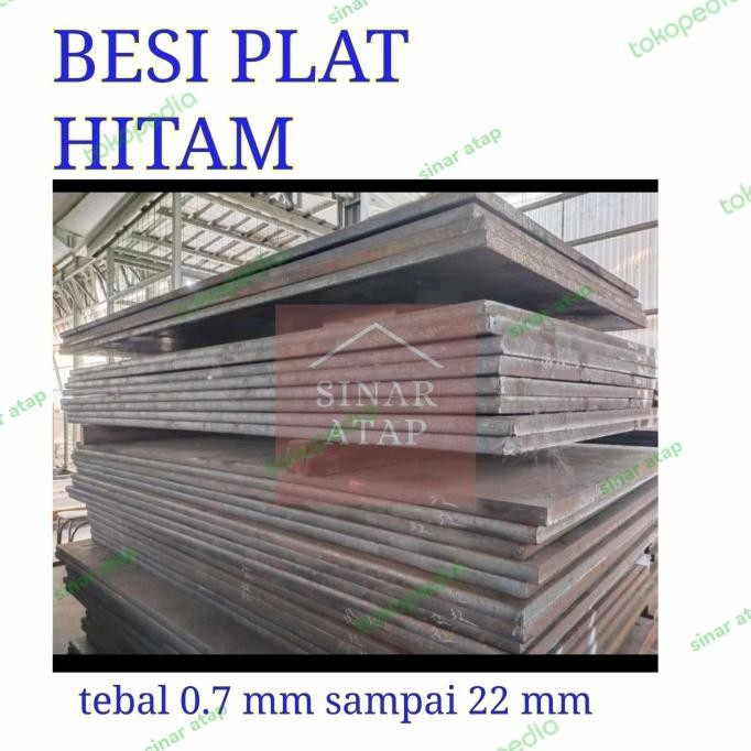 Jual Besi Plat Hitam / Ezer Polos 2 Mm Full X 4" X 8" | Material ...