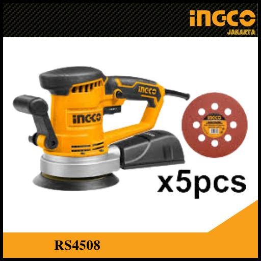 Jual Mesin Sander Bulat 6" / Mesin Amplas / Rotary Sander Ingco Rs4508 ...