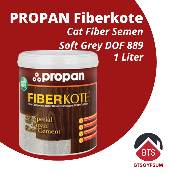 Jual Best Produk Cat Propan Fiberkote / White Putih DOF 1L / Fibersemen ...