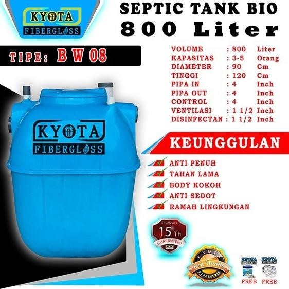 Jual Septic Tank Bio Kotak 800 Liter Technology Japan Ramah Lingkungan ...