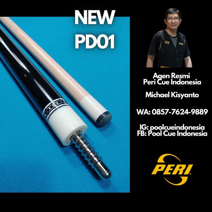 Jual PERI Cue PD01 Billiard Pool Cue Stick - Stik Bermain Billiard 9 Feet | Shopee Indonesia