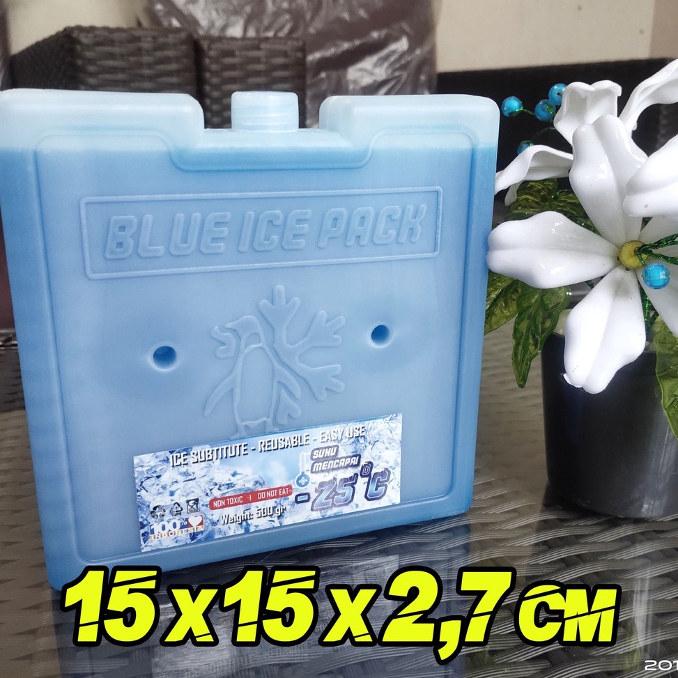 Jual Ayo Dapatkan Ice Pack Kotak 15x15x2,5 Blue Ice Gel Pack Pengganti ...