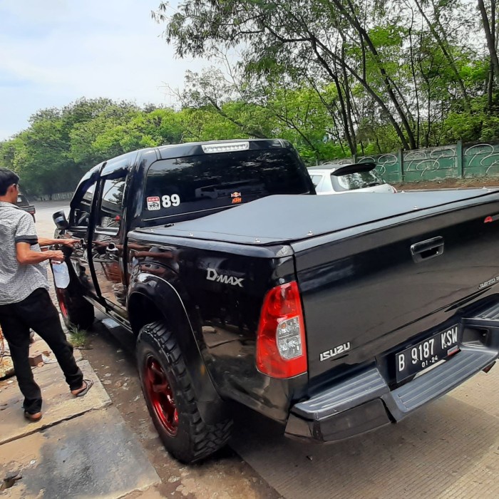Jual Para- Terpal Atau Tutup Bak Mobil Double Cabin Hilux, Ranger ...